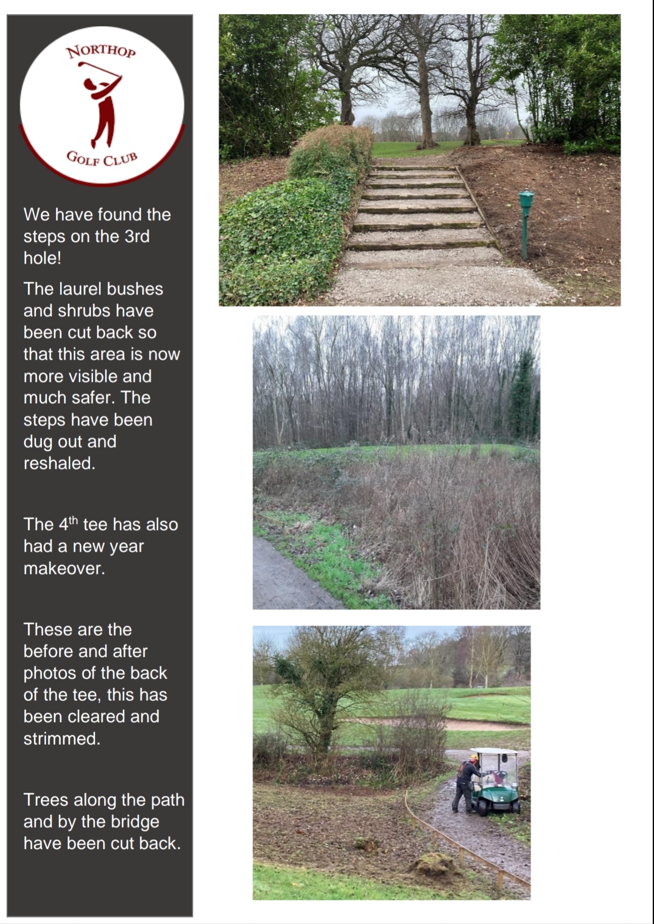 Course Newsletter - Northop Golf Club