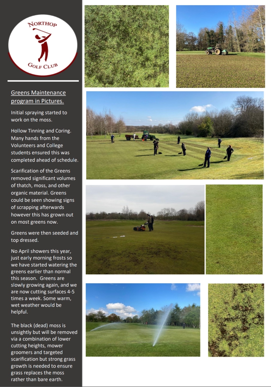 Course Newsletter - Northop Golf Club