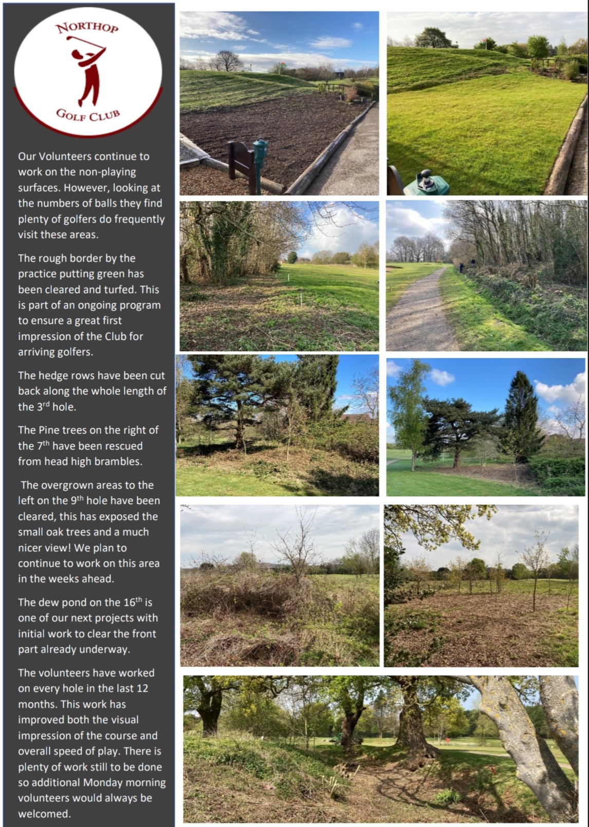 Course Newsletter - Northop Golf Club